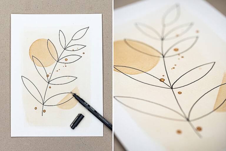 Malen mit Kaffee - DIY Kaffeekunst - DIY Blog | Do-it-yourself ...